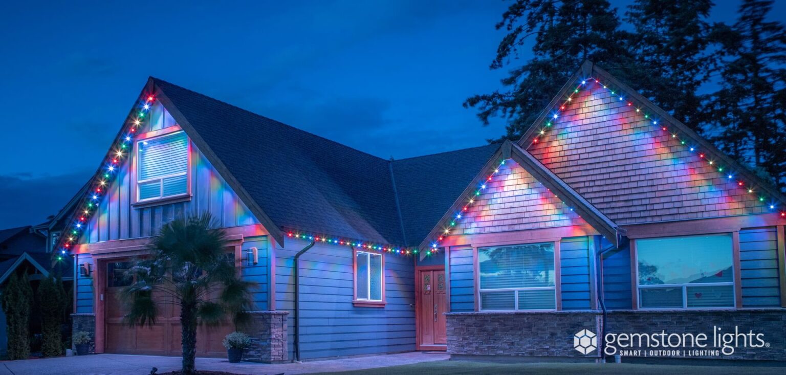 Gemstone Lights Etobicoke: Soffit LED Christmas Lights